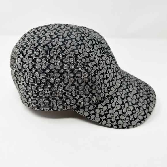 Coach | Accessories | Coach Signature Black Baseball Cap | Poshmark